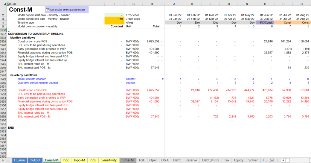 Exercises for Project Finance Modelling Class – Edward Bodmer – Project ...